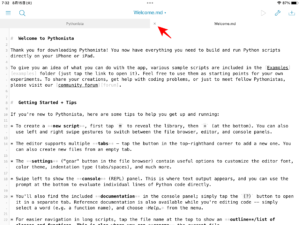 【Pythonista】iPadでPythonプログラミングができるアプリを紹介 | トビネズミと一緒にジャンプ！